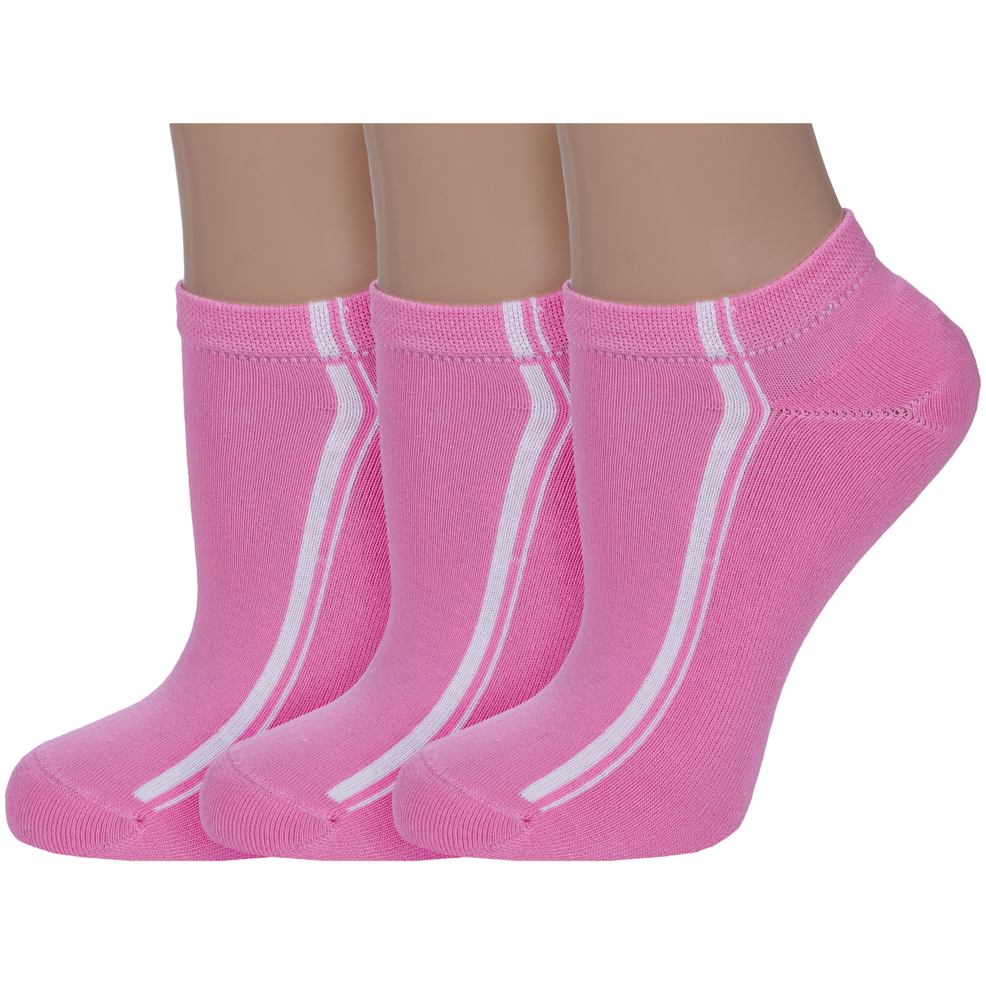 Комплект носков женских LorenzLine 3-С8М розовых 25