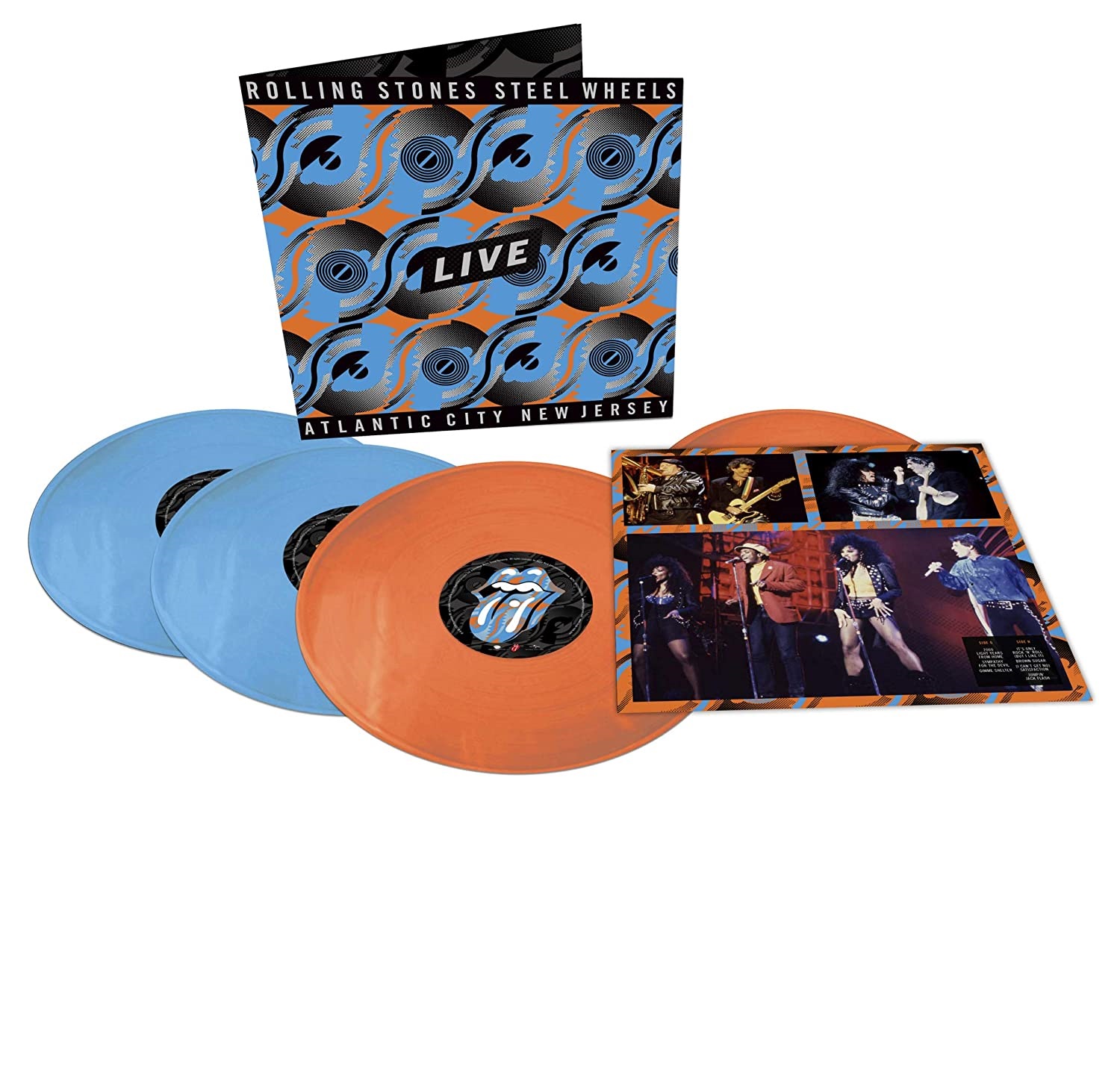 The Rolling Stones Steel Wheels Live (Colored Vinyl)