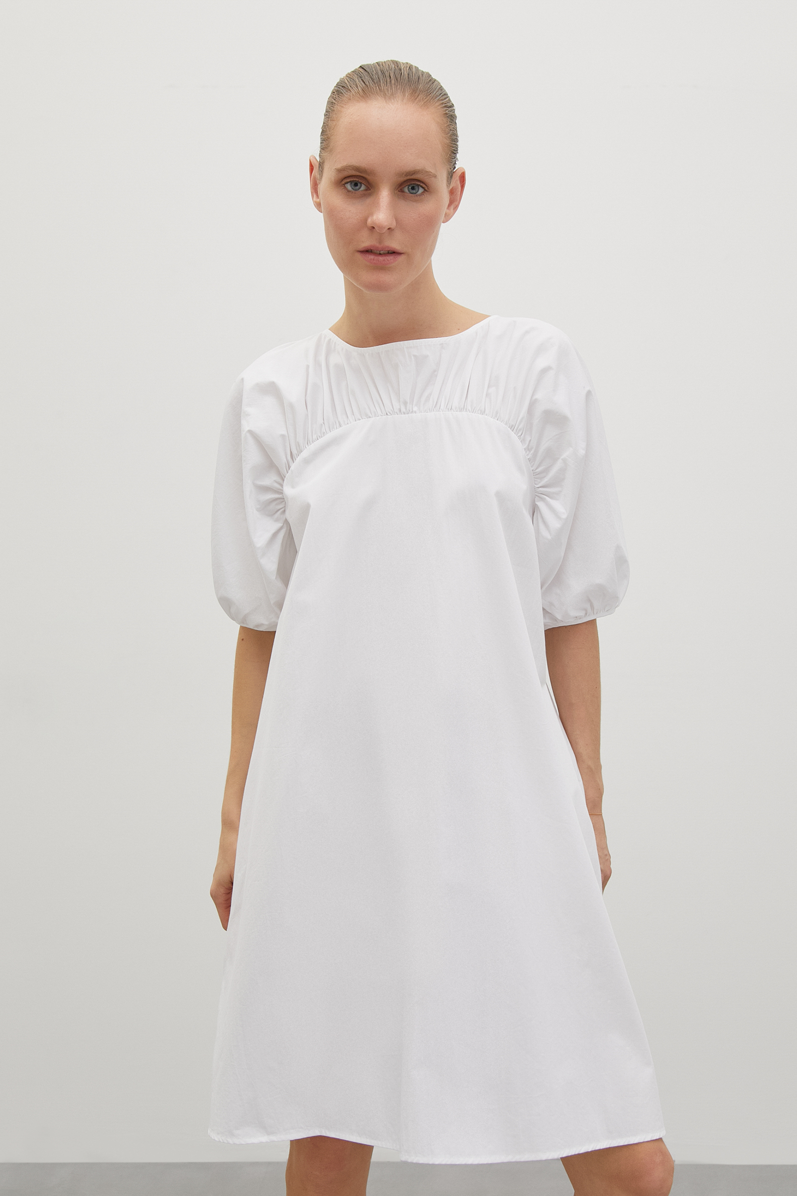 Платье женское Finn Flare FSD11087 белое S