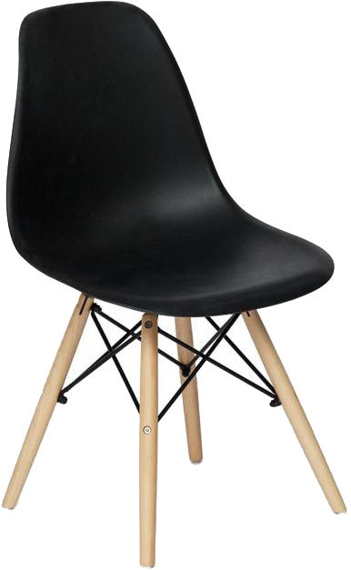 Стул TetChair Secret De Maison CINDY (EAMES), дерево/черный