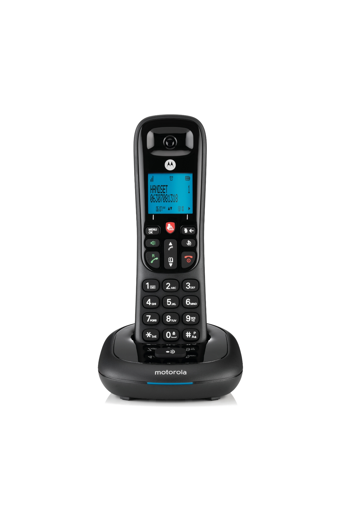 DECT телефон Motorola CD4001 черный