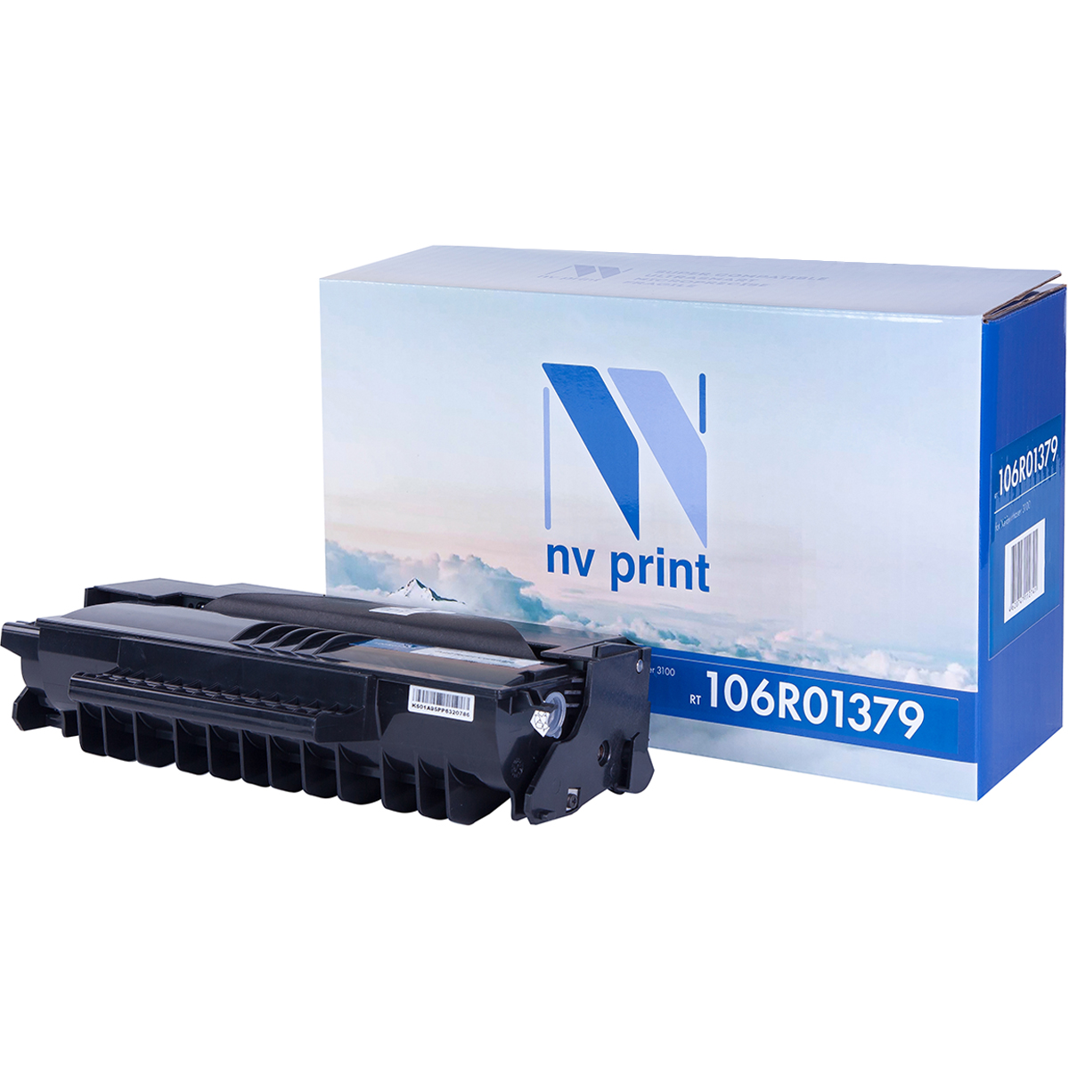 Картридж для лазерного принтера NV Print 106R01379 Black, совместимый
