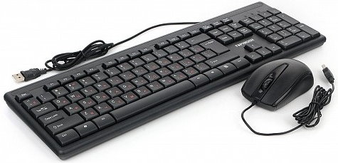 Комплект клавиатура и мышь Гарнизон GKS-126