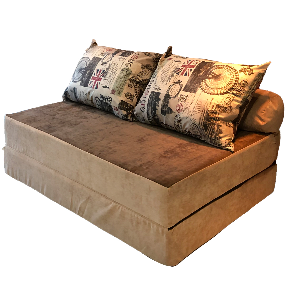 Бескаркасный диван DreamBag PuzzleBag XL, микровельвет, Челси