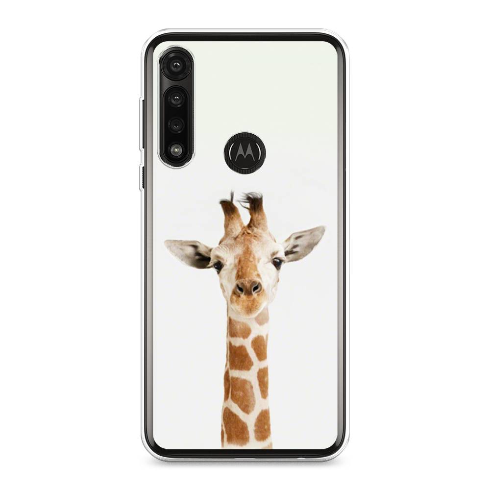 Чехол на Motorola Moto G Power 2020 "Любопытный жираф"