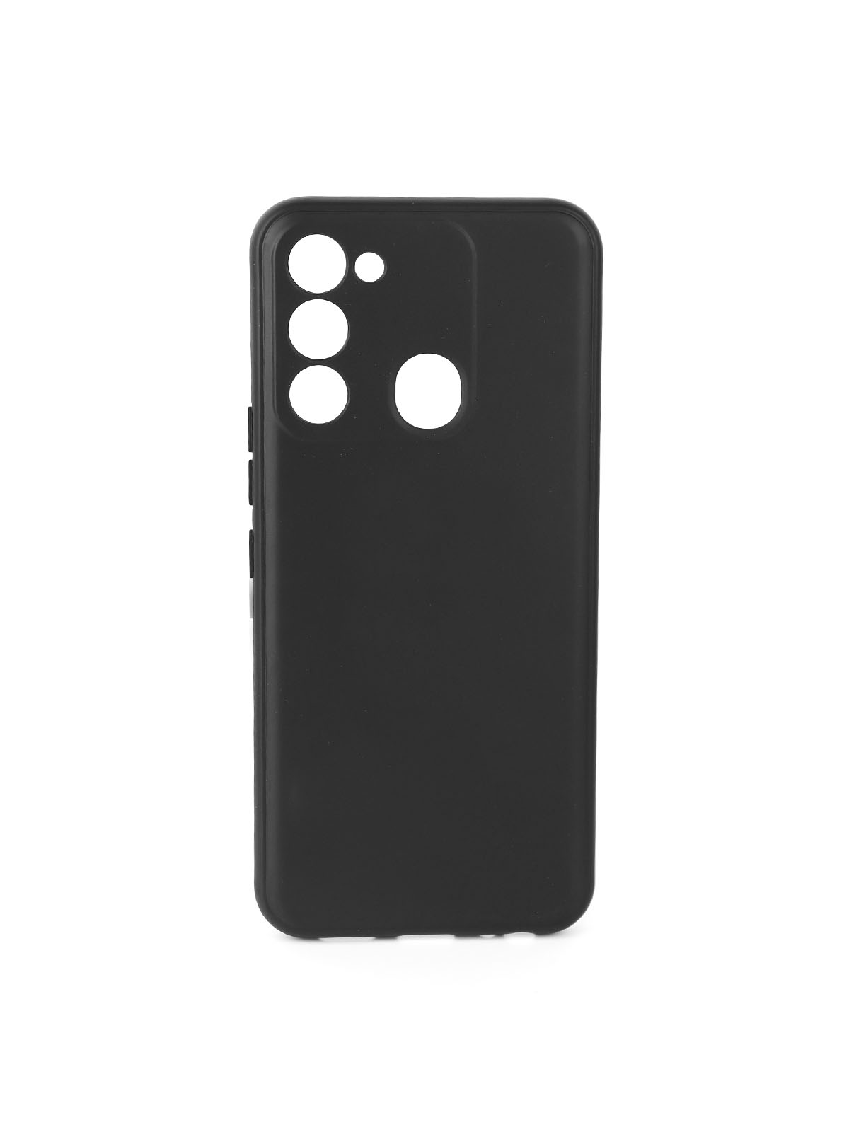 Защитный чехол LuxCase для Tecno Spark 8C, Черный кейс, накладка на смартфон, 62753