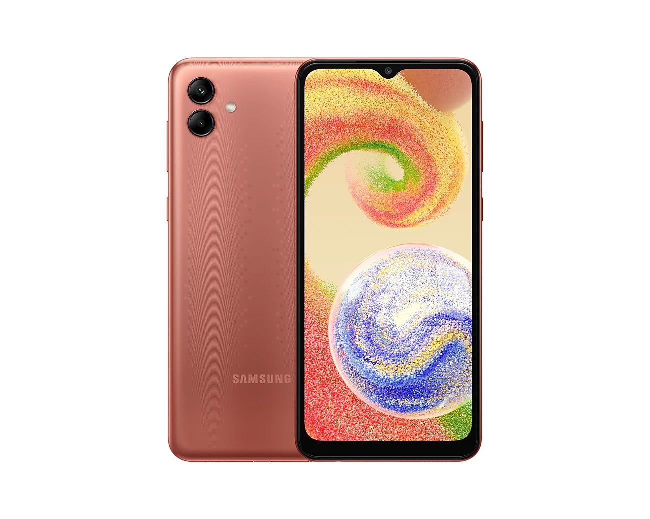 Смартфон Samsung Galaxy A04 4/64Gb  Copper (Global)