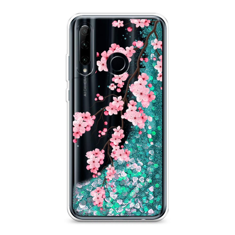 Чехол Awog  на  Honor 10i/20 Lite 2019/20e/Huawei P Smart Plus 2019 "Розовая сакура"