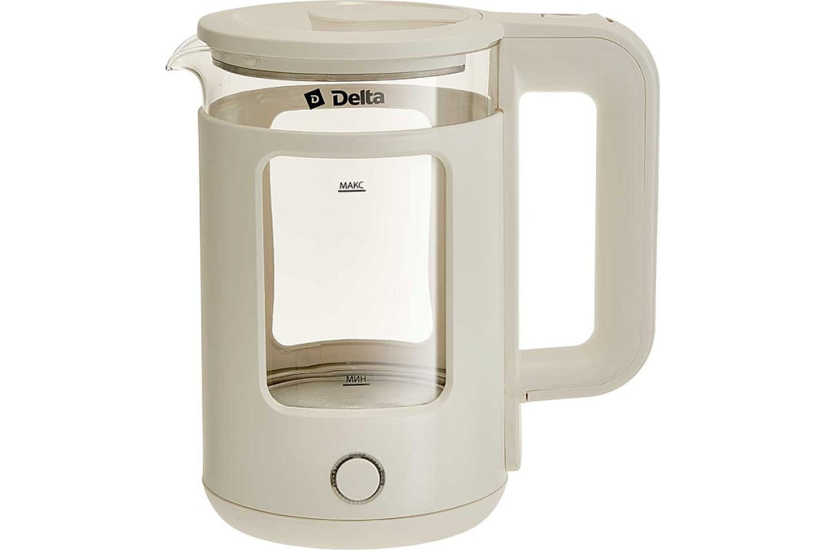 Чайник электрический Delta DL-1112 1.5 л белый