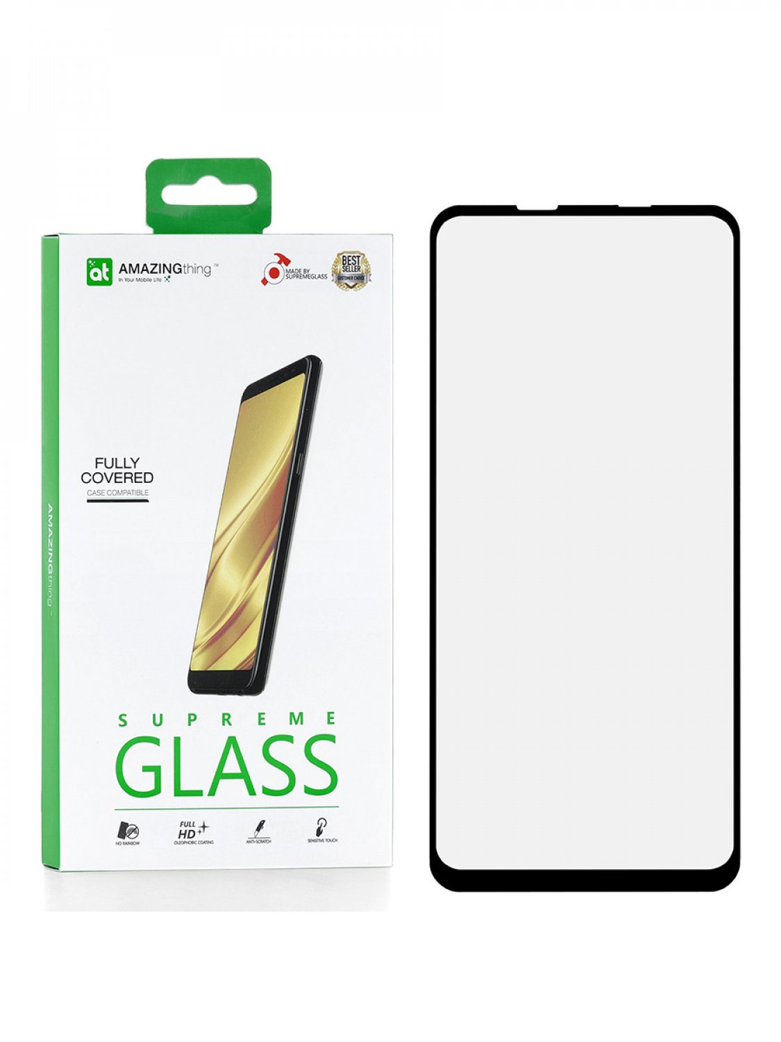 Защитное стекло для Samsung Galaxy A21S Amazingthing Silk Full Glue Black 0.33mm