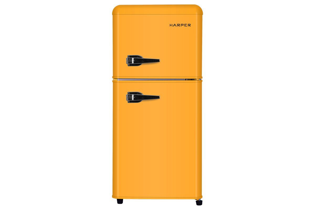Холодильник Harper HRF-T140M оранжевый