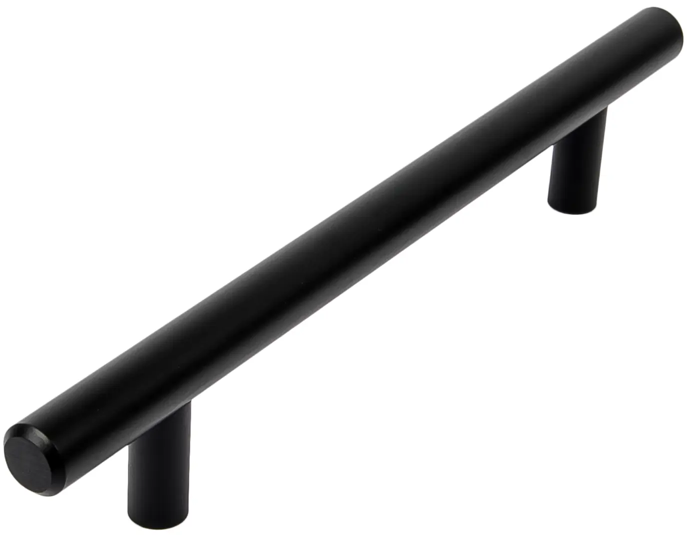 Ручка-рейлинг 128мм матовый чёрный