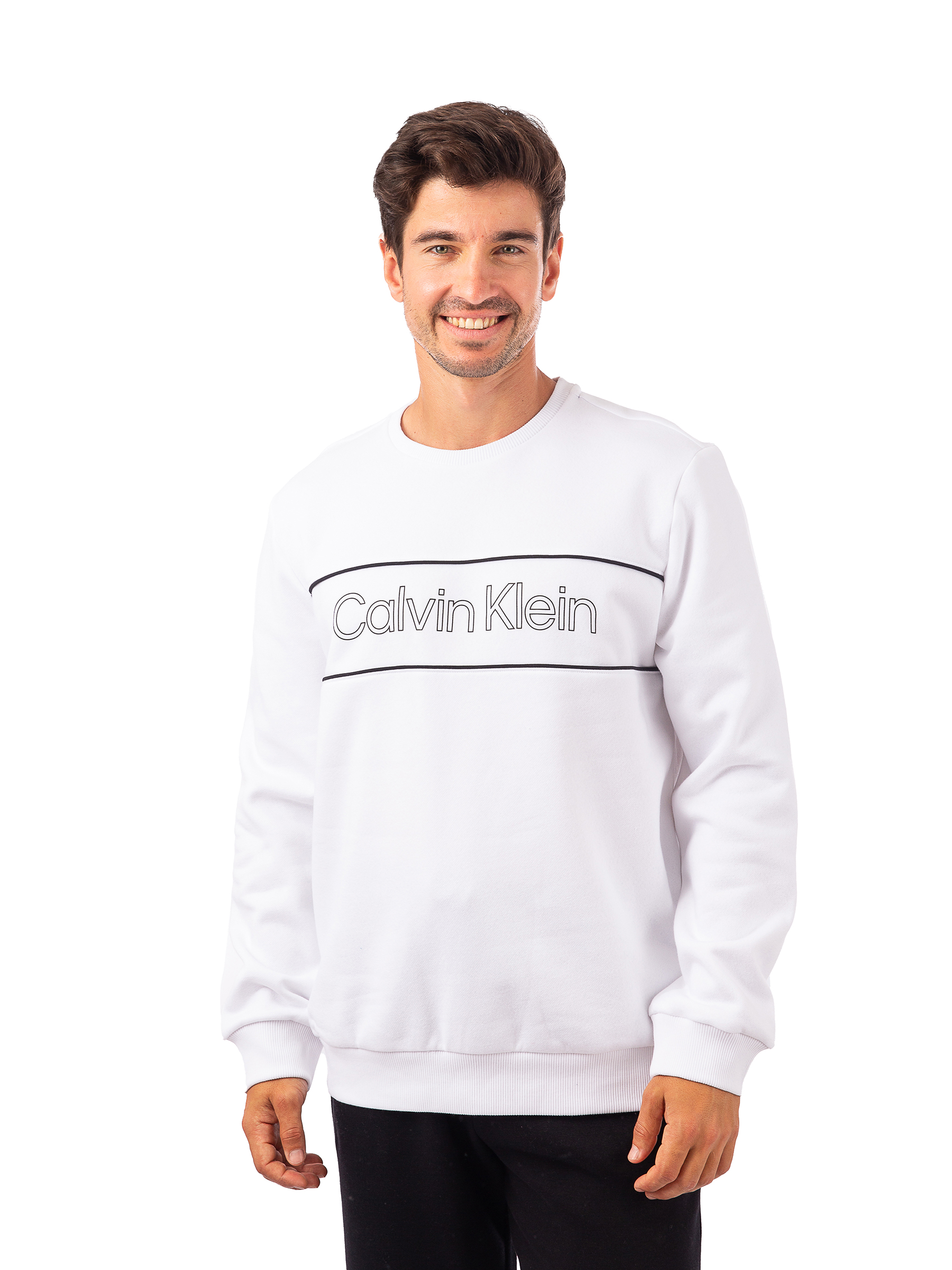 Свитшот мужской Calvin Klein 40J6242 белый S