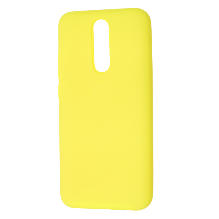 Чехол силиконовый для Xiaomi Redmi K30 Original Series солнечно-желтый