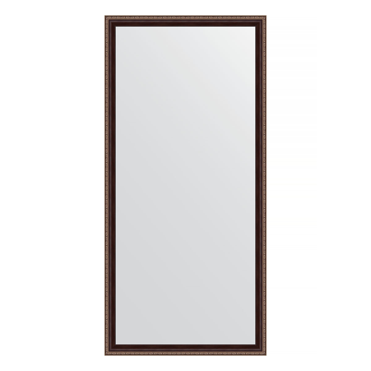 Зеркало в раме 73x153см Evoform BY 3649 махагон с орнаментом