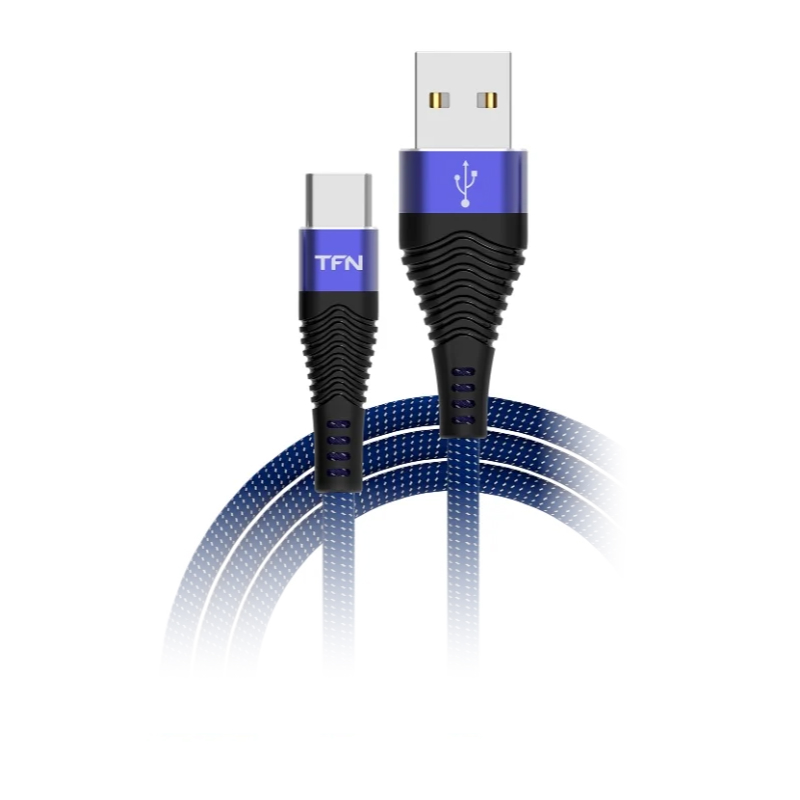 Кабель TFN Forza USB Type-C 1.0 m (синий)