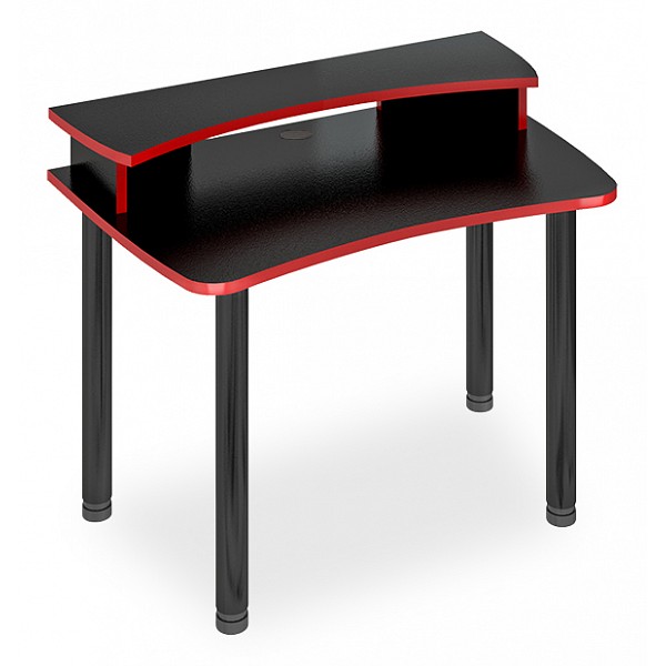 Компьютерный стол Merdes Домино Lite, черный