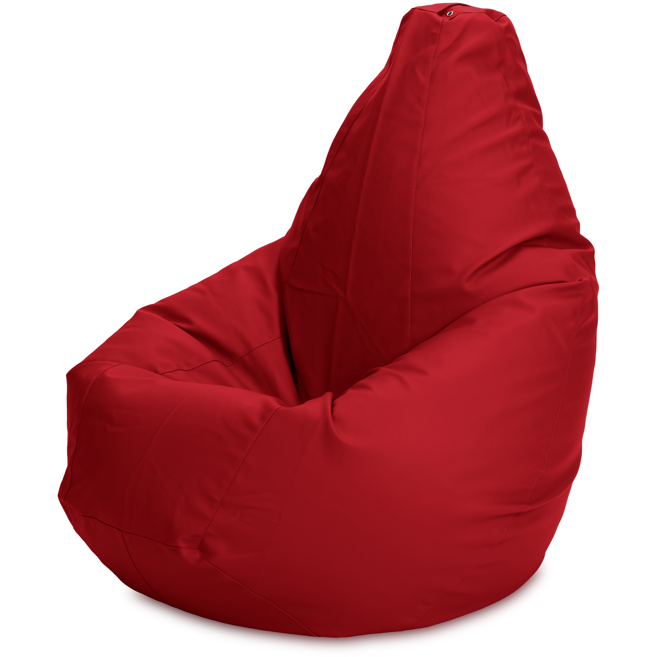 Кресло-мешок Пуффбери «Груша», XL, эко-кожа, Красный