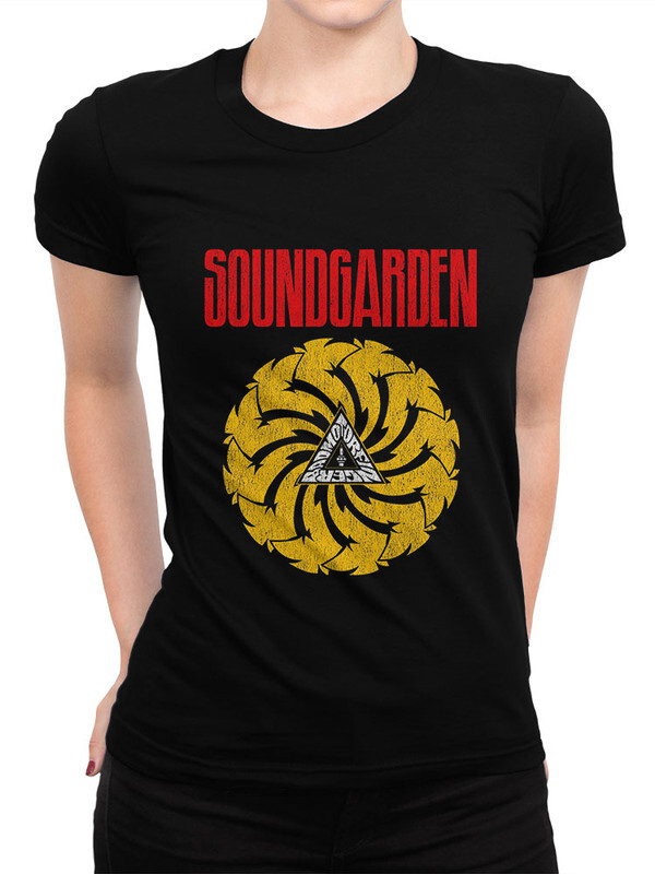Футболка женская Design Heroes Группа Soundgarden черная XL