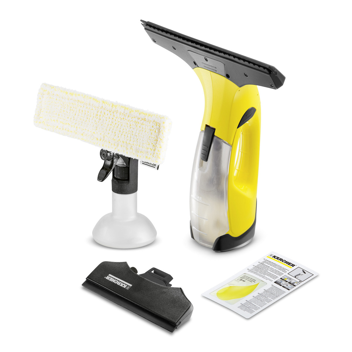 Стеклоочиститель Karcher WV 2 Plus N желтый