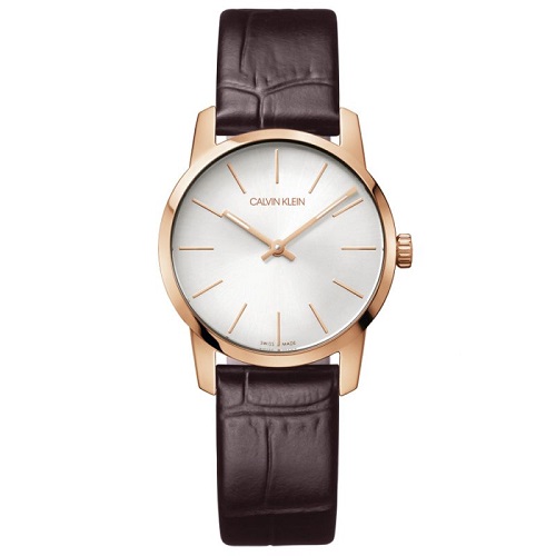 Наручные часы женские Calvin Klein K0K23620 коричневые