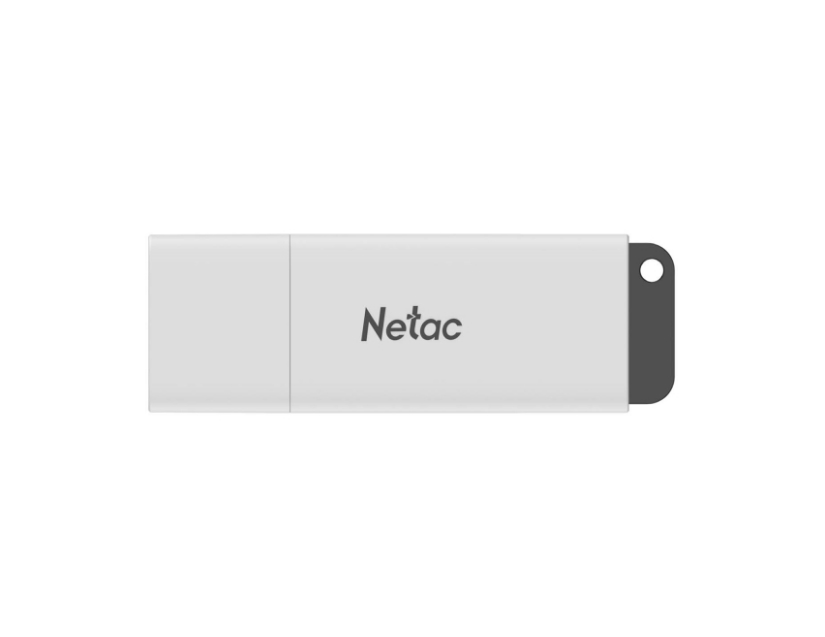 Флешка Netac U185 64ГБ Black/White (NT03U185N-064G-20WH)