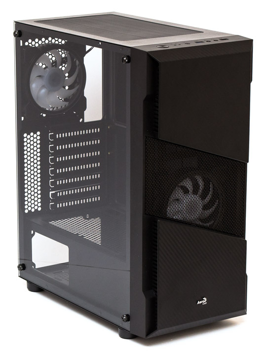 Корпус компьютерный AeroCool Saturn FRGB (FRGB-G-BK-v1) Black