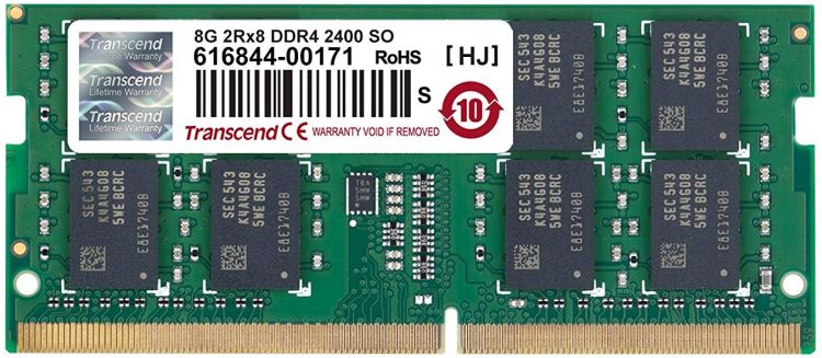 Оперативная память Transcend 16Gb DDR4 2666MHz SO-DIMM (JM2666HSB-16G)
