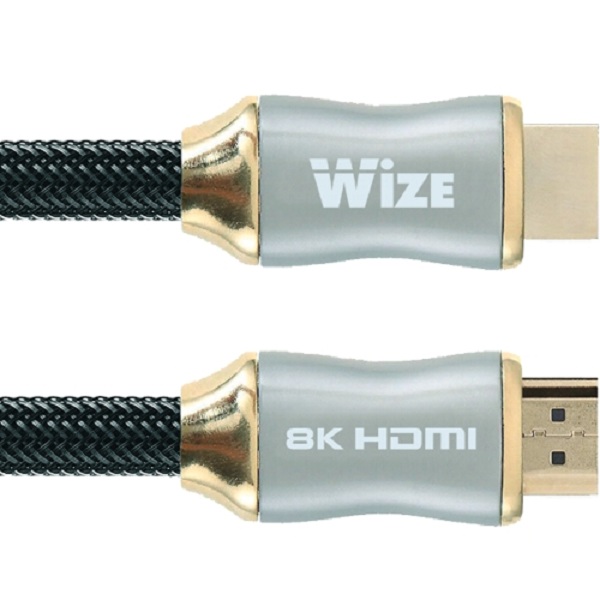 Кабель Wize HDMI-HDMI вилка-вилка м WAVC-HDMI8K-1M