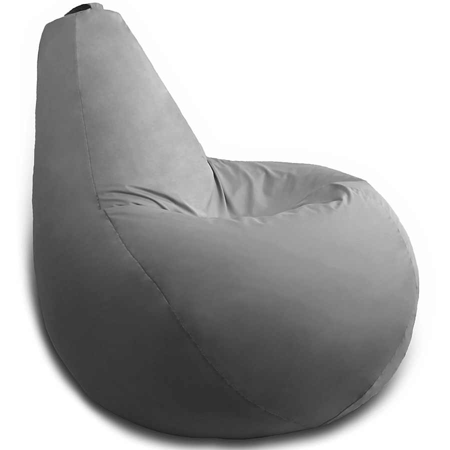 Кресло-мешок PUFON Груша XXXL, серый