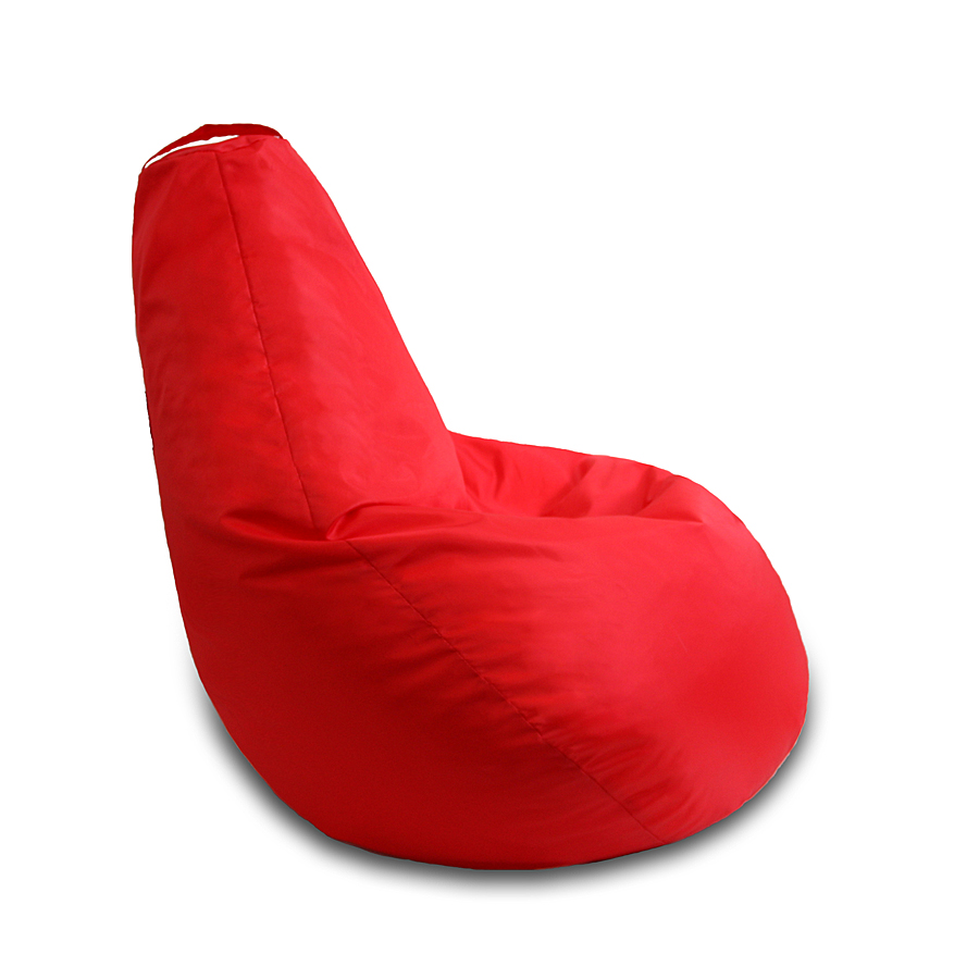Кресло-мешок PUFON Груша XXL, красный