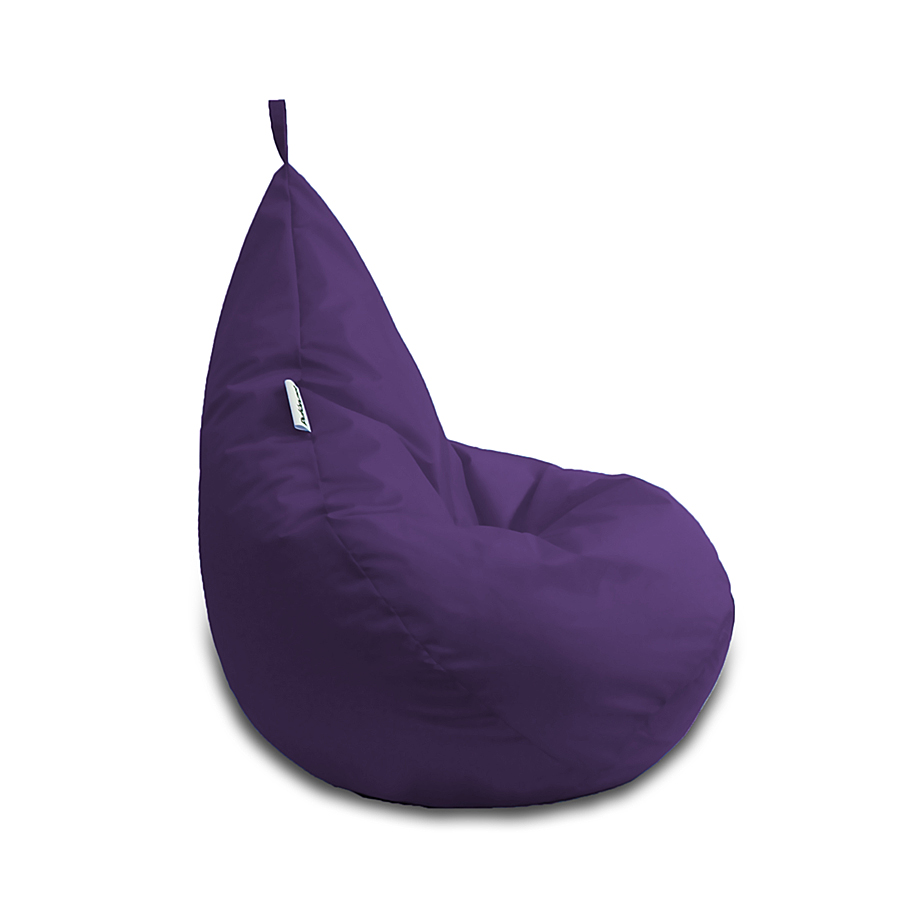 Кресло-мешок PUFON Груша XL, фиолетовый