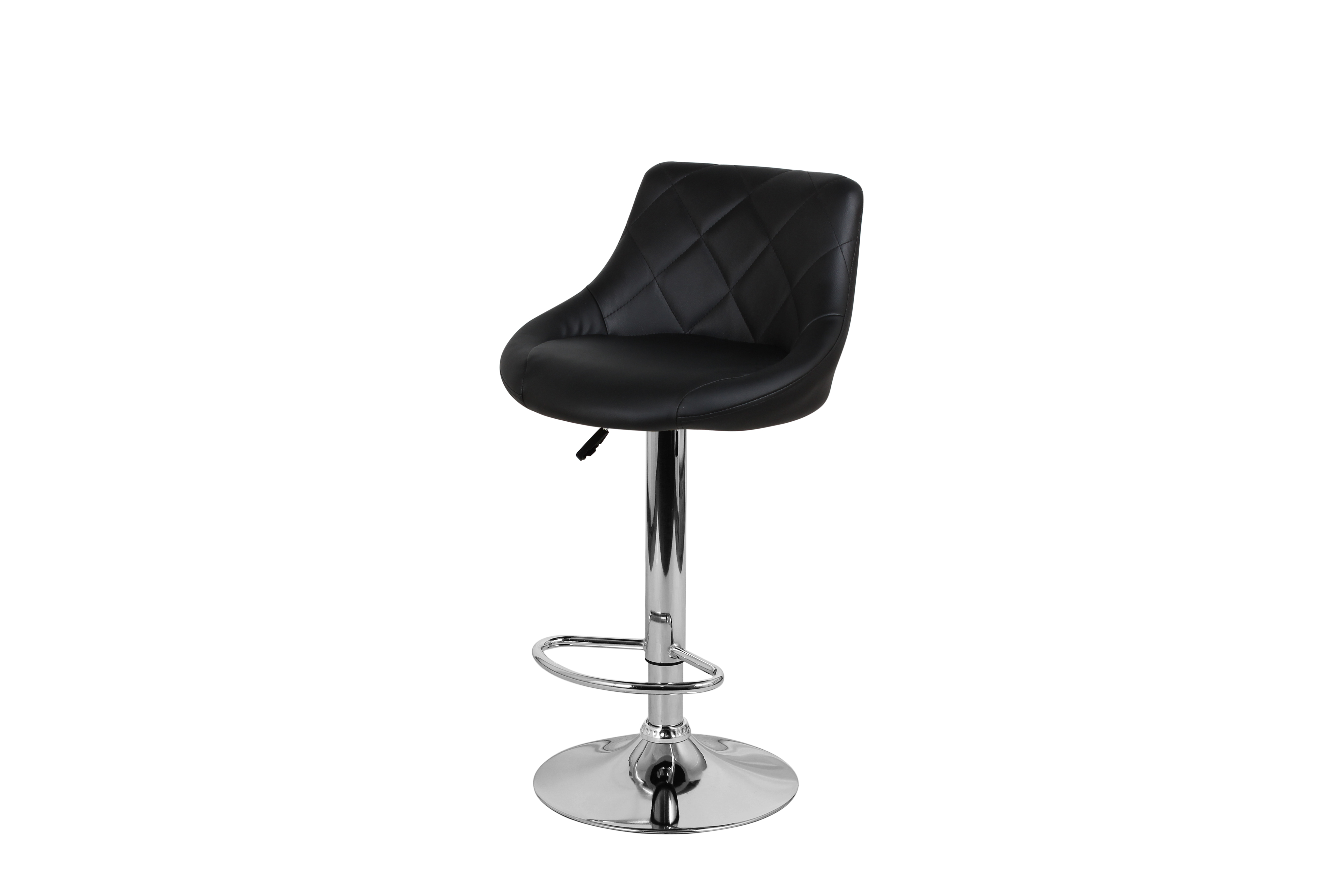 Барный стул ЭкоЛайн Комфорт черный 47x55x105 см