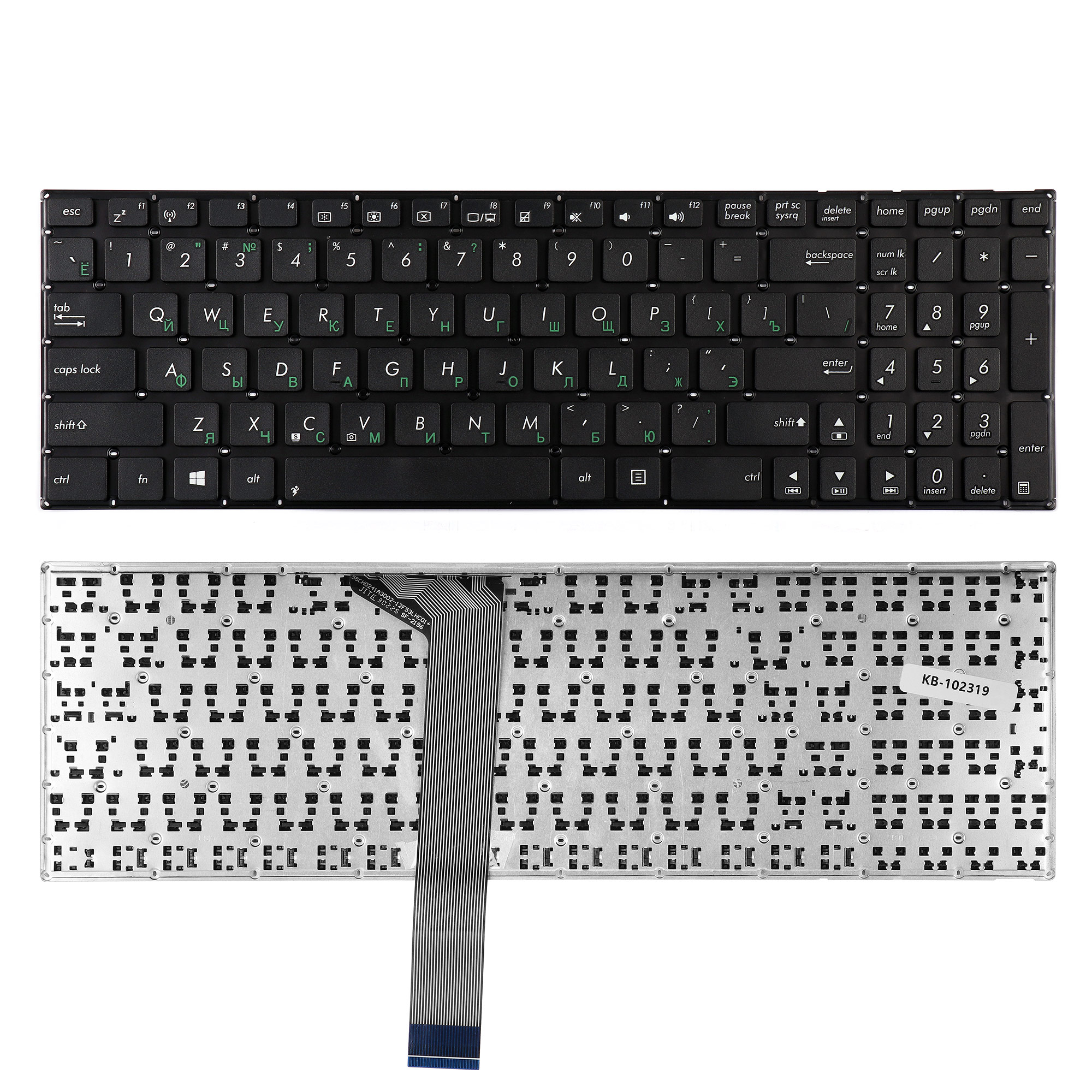 Клавиатура TopON для ноутбука Asus K56, K56C, K550D Series