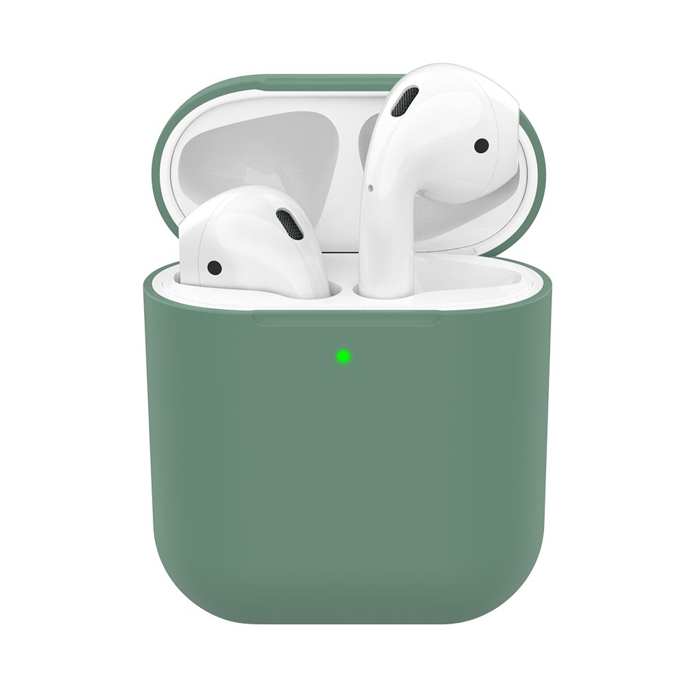 Чехол Deppa для APPLE AirPods 2/ AirPods Ultra Slim Dark Green D-47039