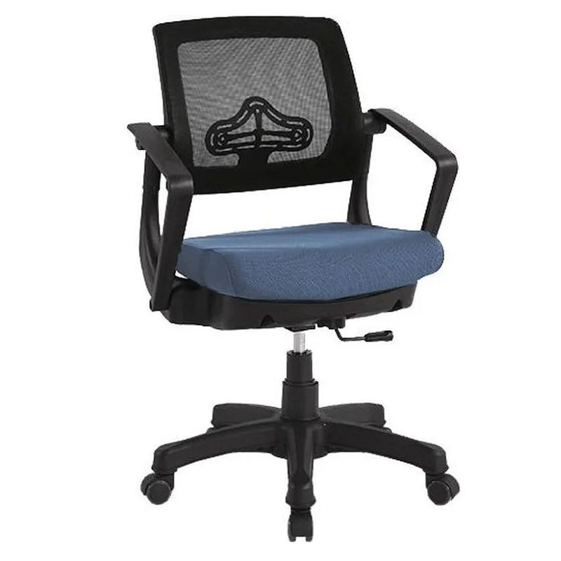 Компьютерное кресло серия Synif мод. ROBO С-250 (SY-1208-BK-BL) с черным каркасом
