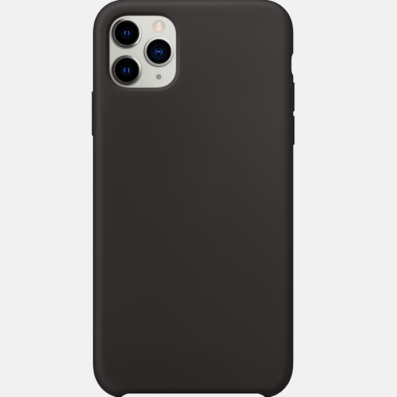 Силиконовый чехол Silicone Case для iPhone 11 Pro, черный