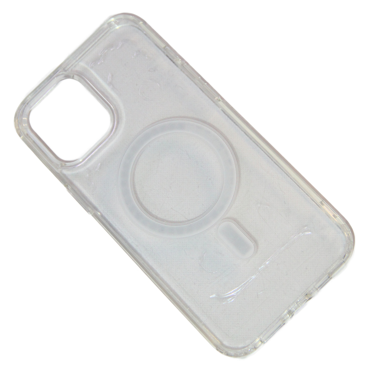 Чехол iPhone 12 Pro Max силиконовый MagSafe №2 <прозрачный>