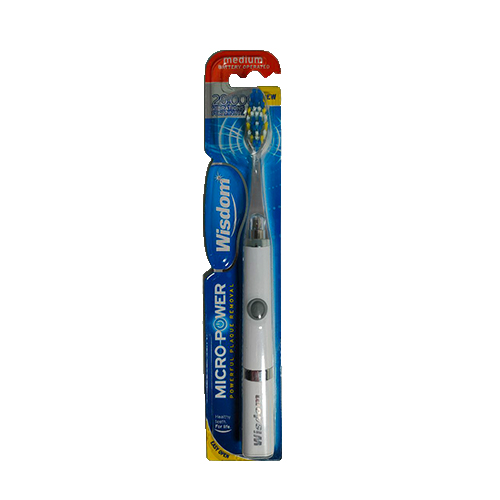 Электрическая зубная щетка Wisdom Toothbrushes Limited Micropower Whitening белый