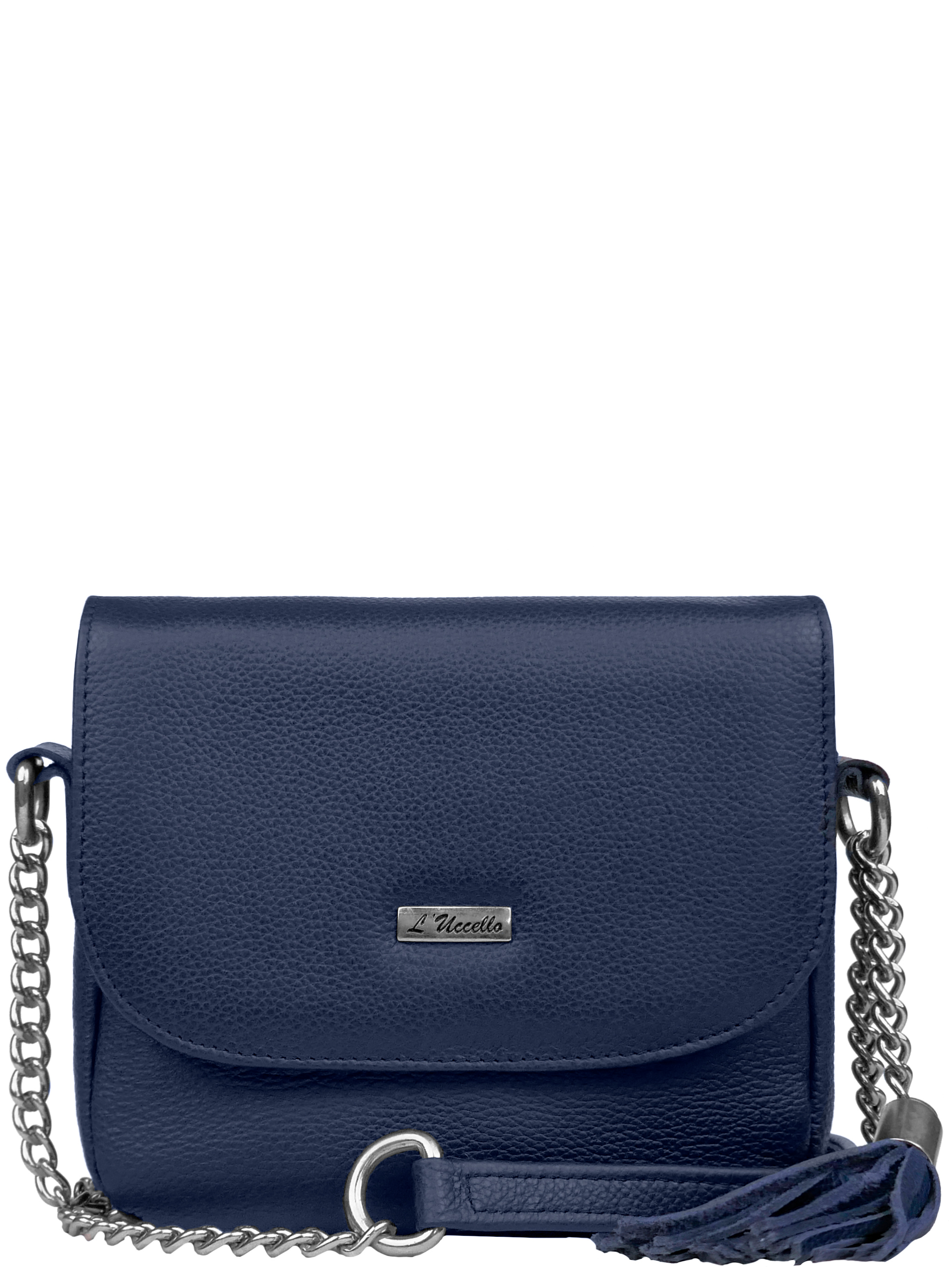 Комплект (брелок+сумка) женский L'Uccello 4051, синий
