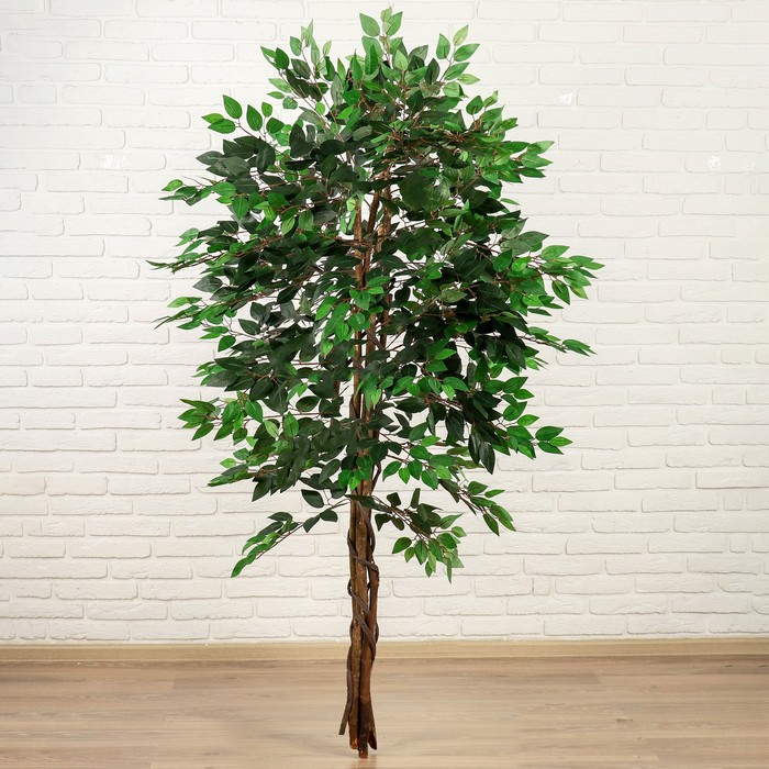 Дерево искусственное Зеленый фикус 175 см