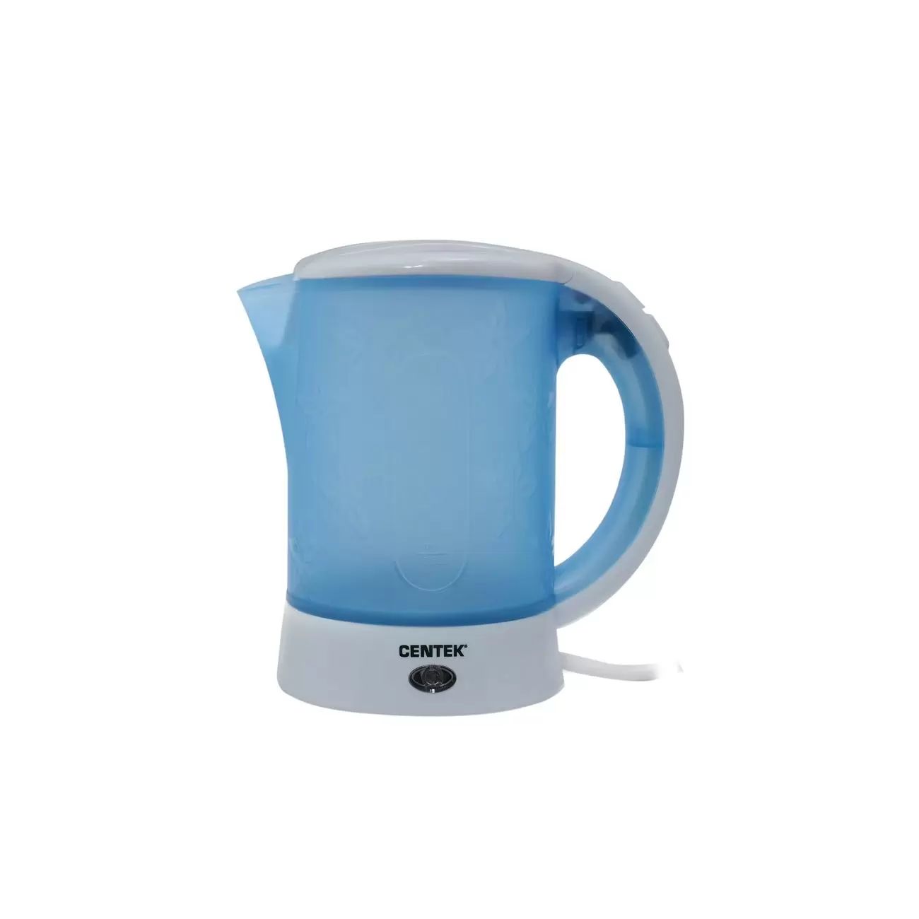 Чайник электрический Centek CT-0054 Blue 0.6 л бело-синий