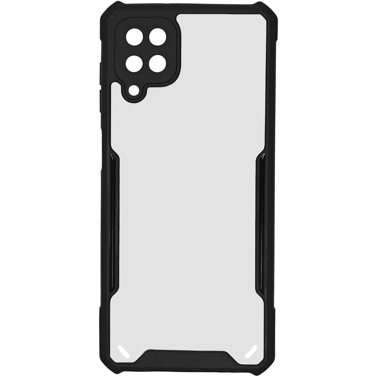 Чехол для смартфона Carmega для Samsung Galaxy A22 Acryl TPU black (CAR-SC-SMA22ACTPBK)