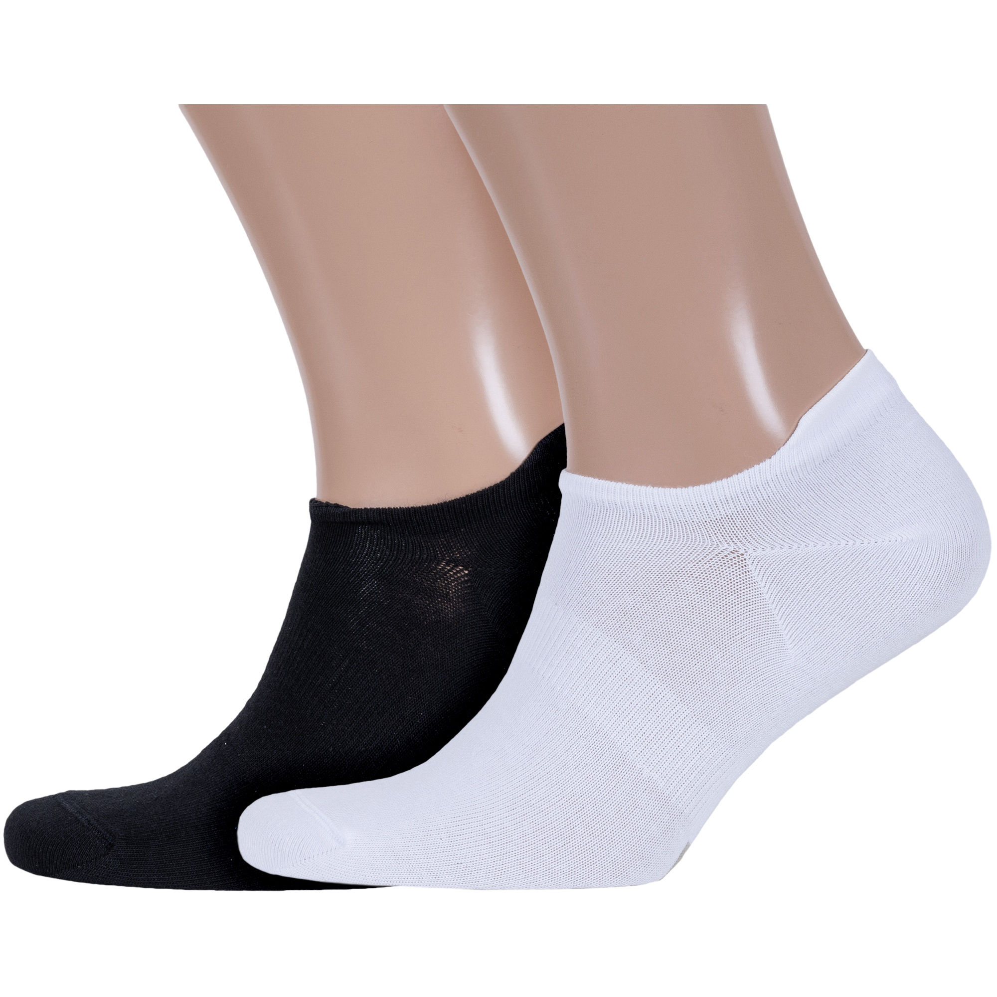 Комплект носков мужских DIWARI 2-17С-144СП белый; черный 25