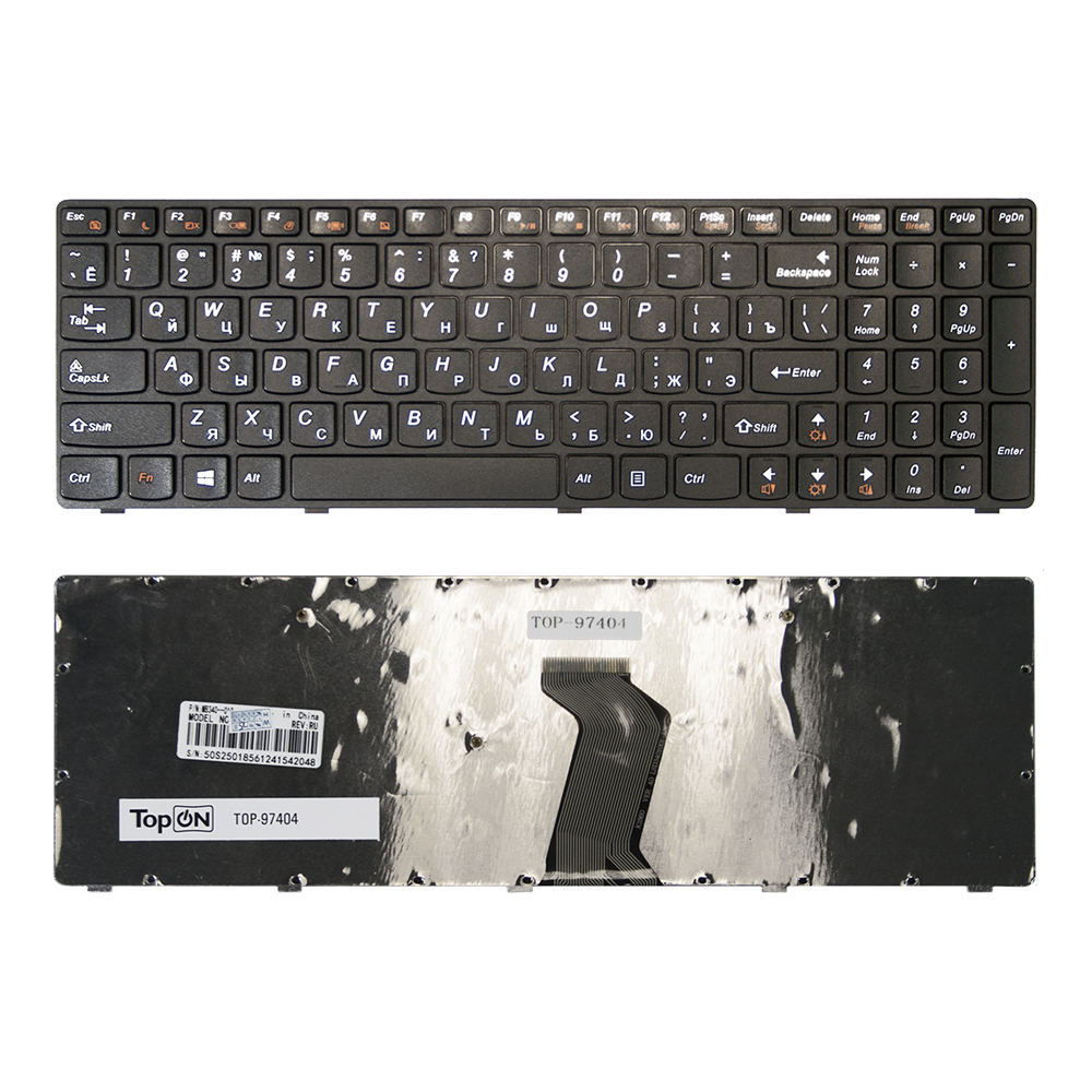 Клавиатура TopON для ноутбука Lenovo IdeaPad G500, G500A, G500C Series