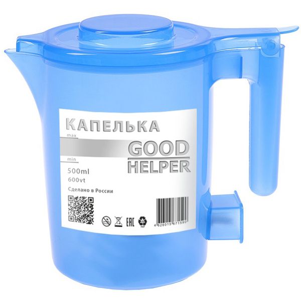 Чайник электрический Goodhelper KP-A11 0.5 л Blue