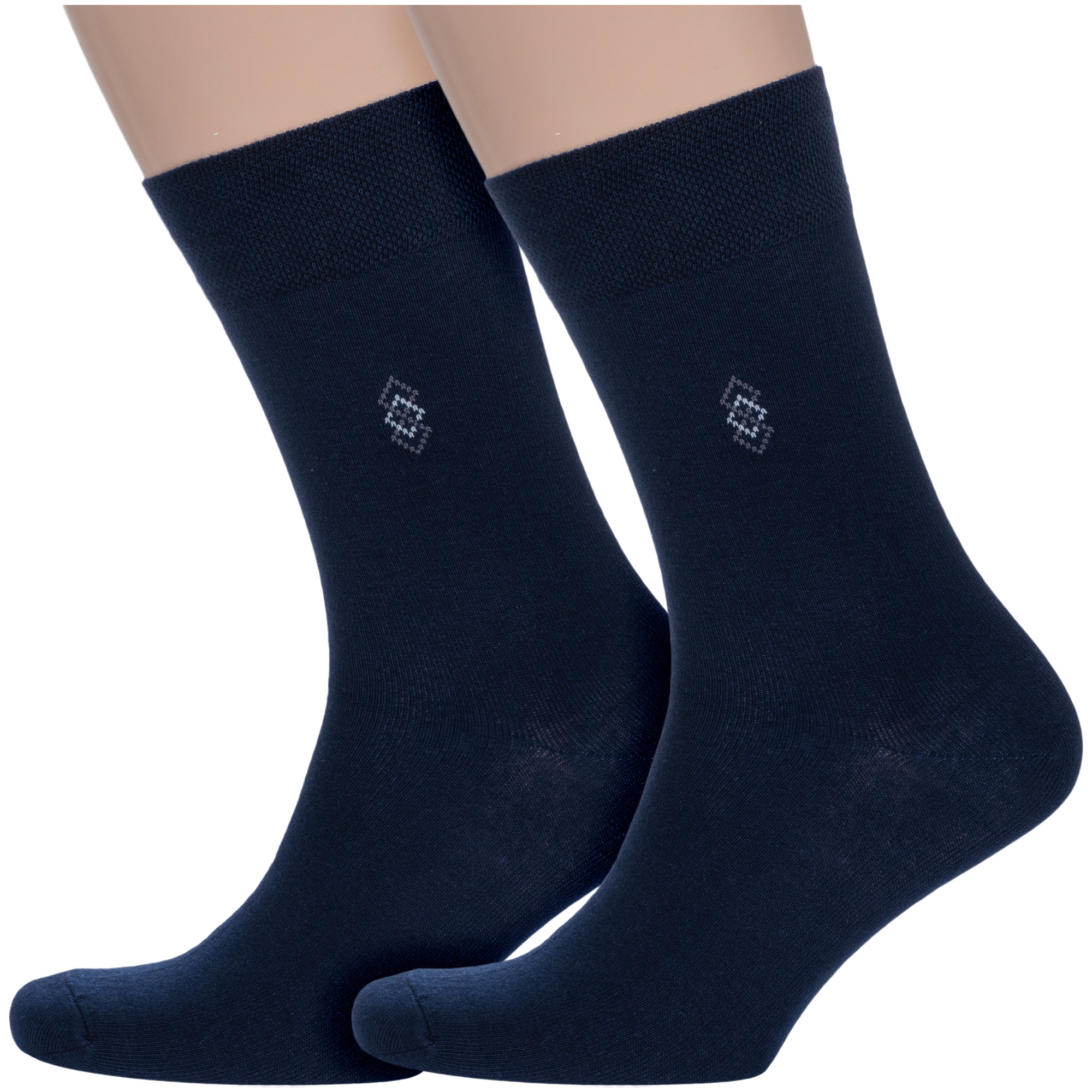 Комплект носков мужских Para Socks 2-M2D5 синих 25-27