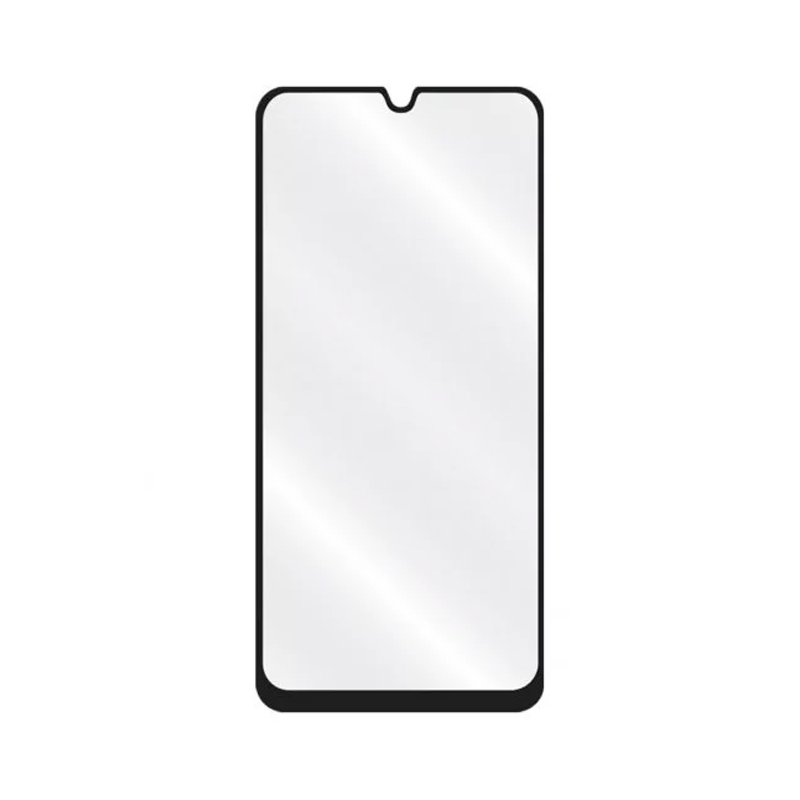Защитное стекло LuxCase 2.5D FG для Realme C25, черная рамка (78473)