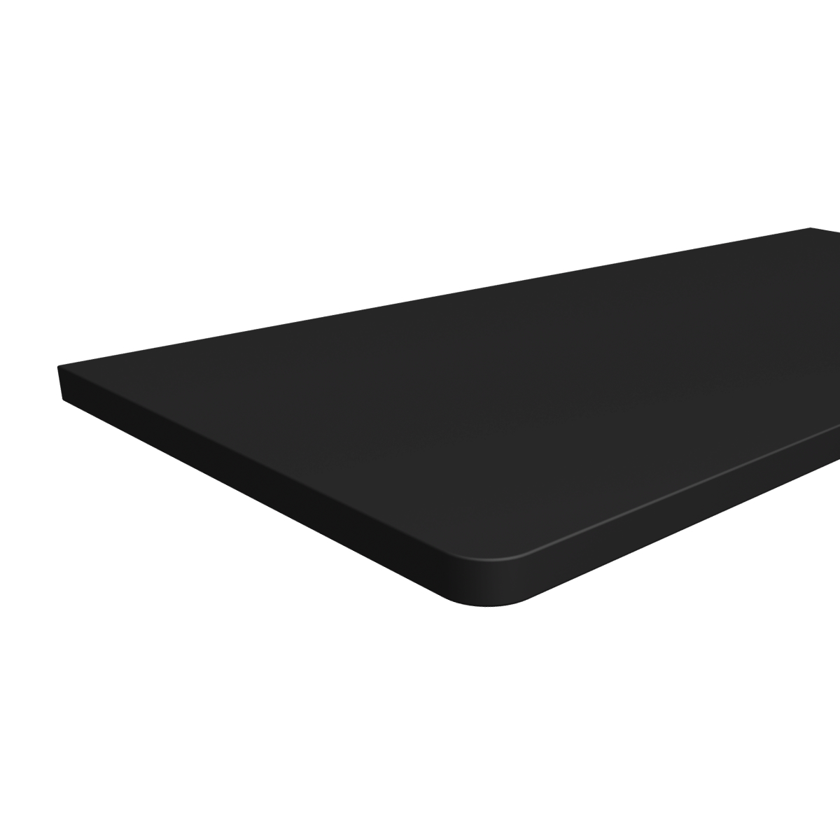 Столешница ЛДСП для письменного стола LuxAlto, Черный 140x60x2,5 см, 17410