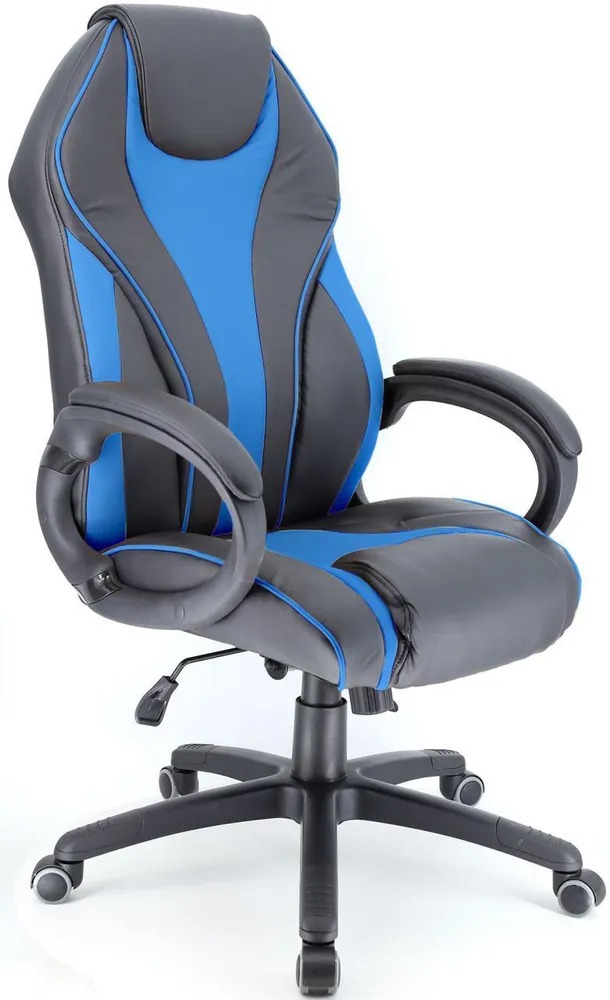 Геймерское кресло Everprof Wing синий, черный